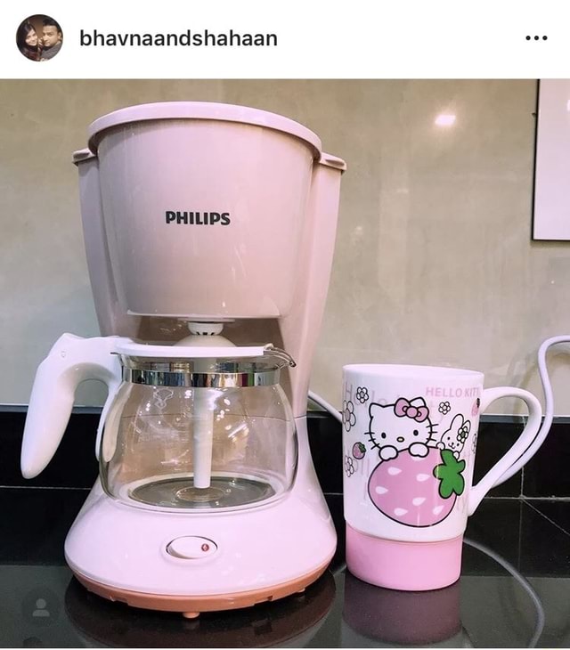 Pink Coffee Machine #cute #kawaii #pink #hellokitty - iFunny