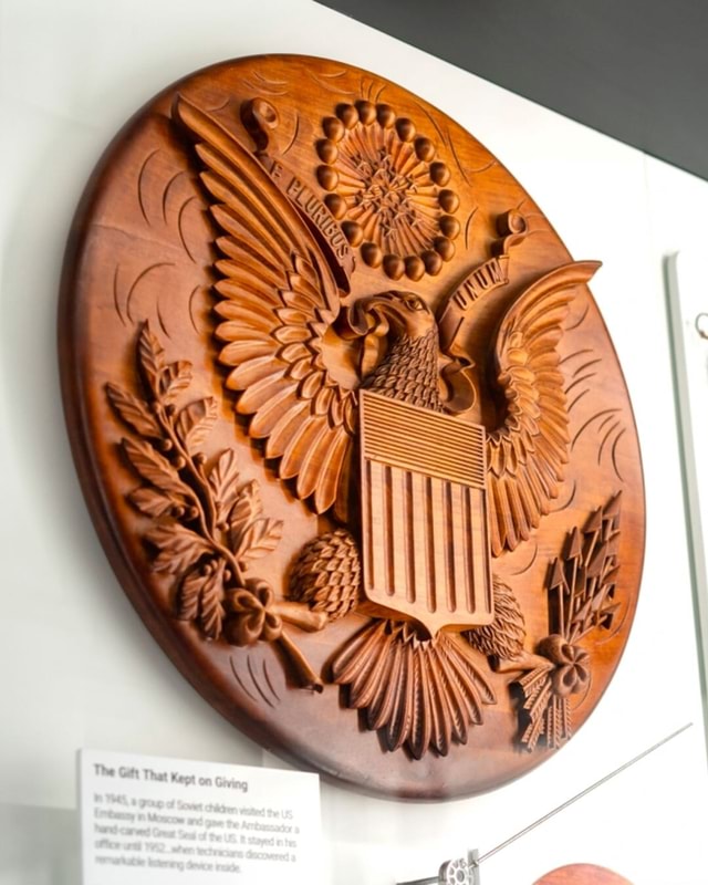 In 1945, a group of Soviet children visited the US Embassy in Moscow ...