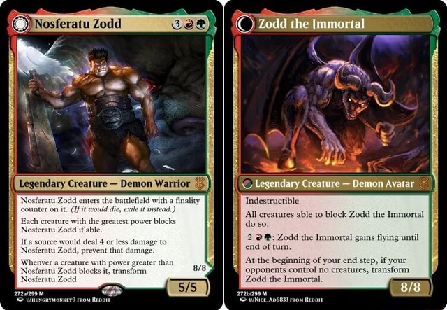 Nosferatu Zodd Zee jeld with a fina Indestructible the Immortal Avatar ...