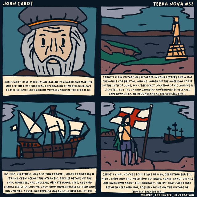TN4.5- John Cabot - JOHN CABOT JOHN CABOT (1450-1500) HAS AN iTALIAN ...