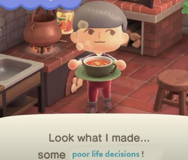 Look what I made... some poor life decisions ! - iFunny