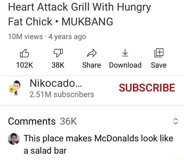 Heart Attack Grill With Hungry Fat Chick MUKBANG views 4 years ago 102K ...