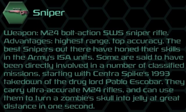 º* LUeapon: MEE! bult-action SUJS sniper rifle. Advantages: highest ...