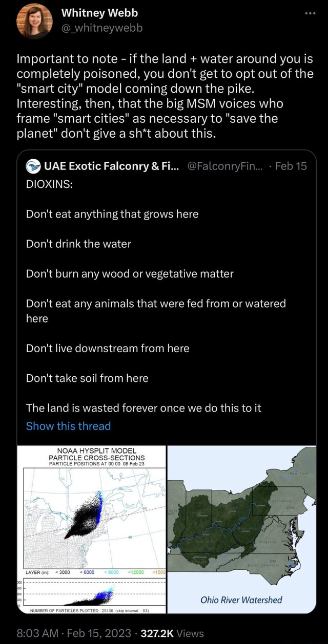 Whitney Webb @_whitneywebb Important to note - if the land + water ...