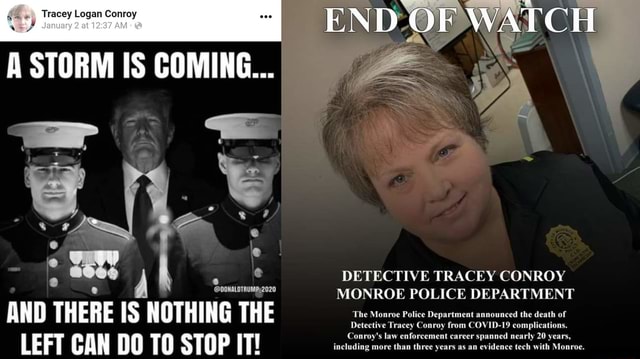 DETECTIVE TRACEY CONROY MONROE POLICE DEPARTMENT Tracey Logan Conroy ...