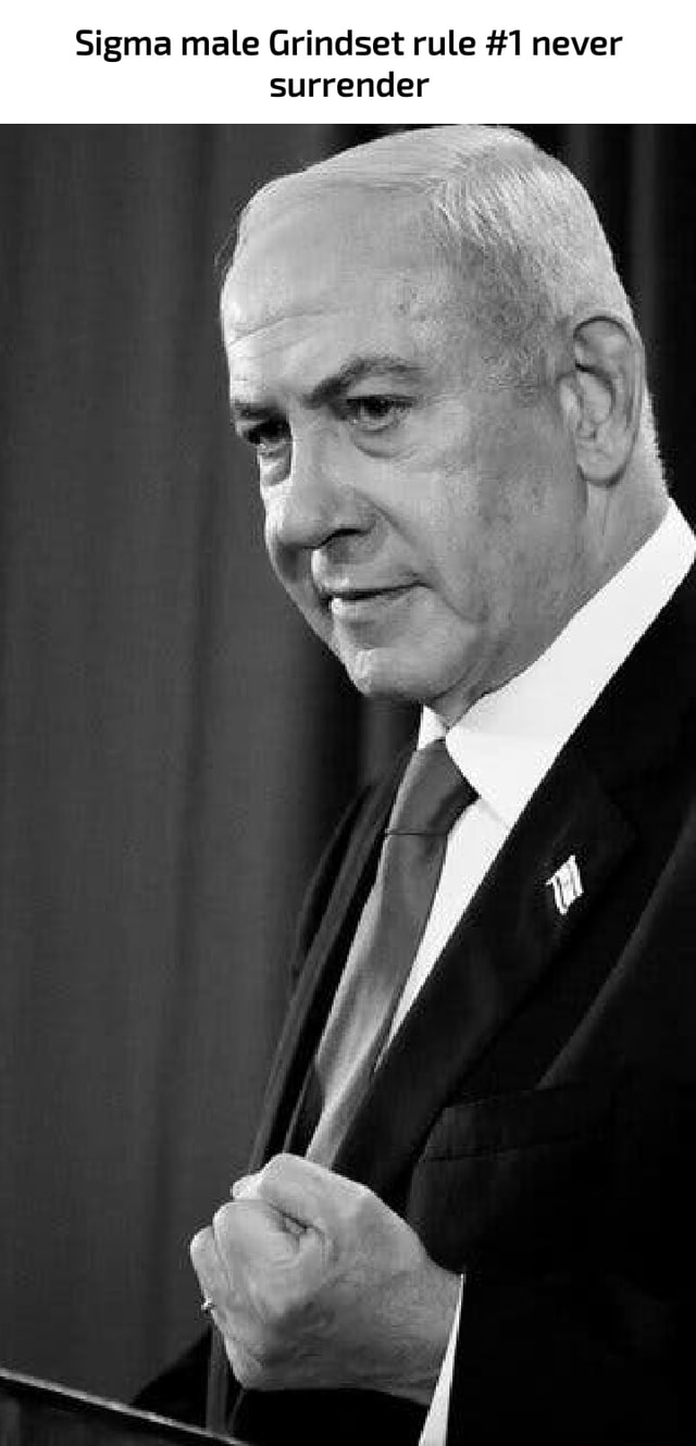 Sigma male Grindset rule #1 never surrender - iFunny