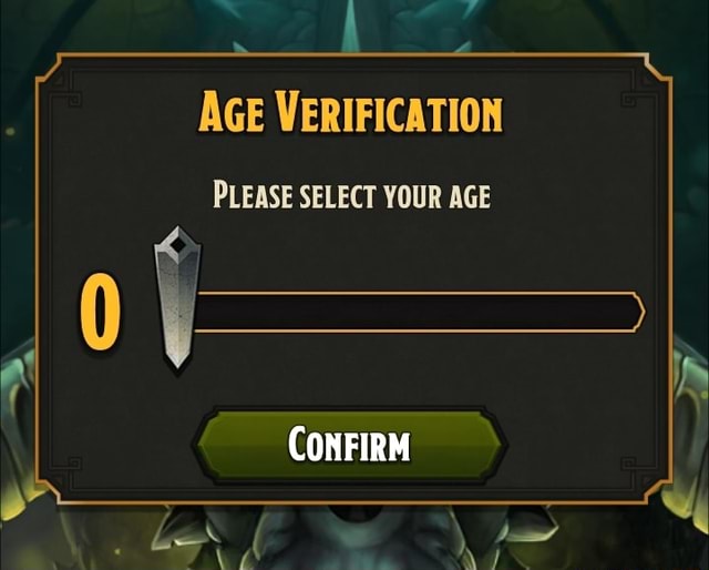 AGE VERIFICATION PLEASE SELECT YOUR AGE CONFIRM - iFunny