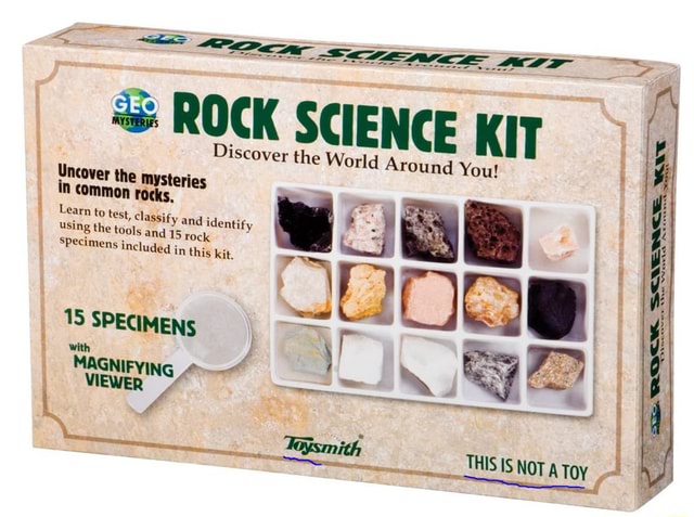ROCK Discover SCIENCE KIT Discover the World Around You! Uncover the ...