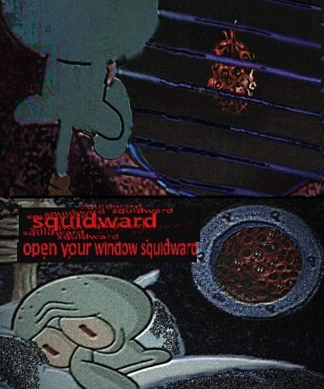 Open your window squidwar - )