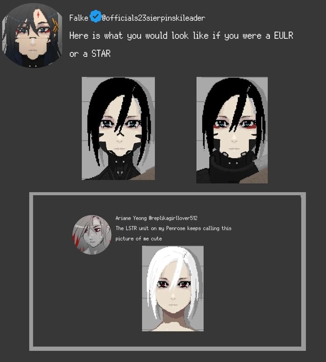 Here is what you would look like if you were a EULR Falke or a STAR ...