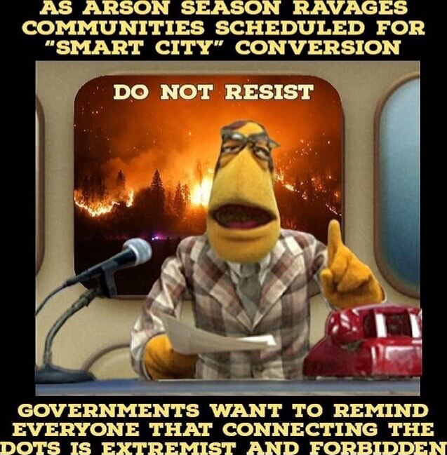 AS ARSON SEASON RAVAGES COMMUNITIES SCHEDULED FOR "SMART CITY ...