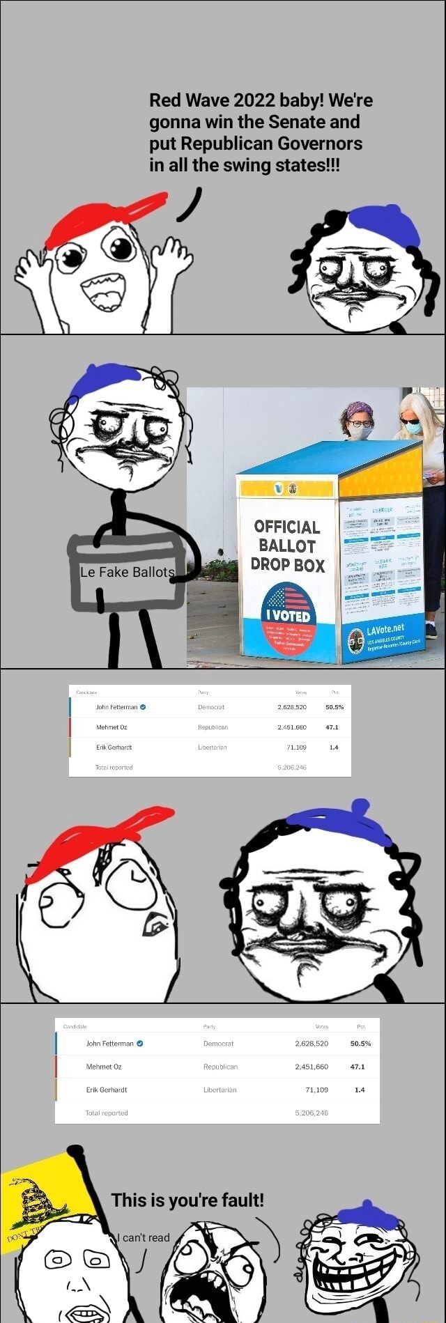 Red Wave 2022 baby! We're gonna win the Senate and put Republican ...