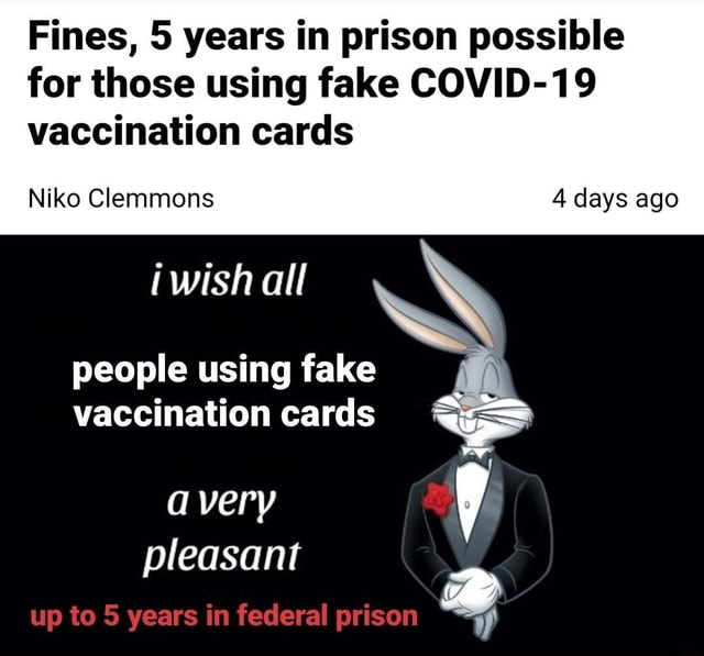 Fines, years in prison possible for those using fake COVID-19 ...