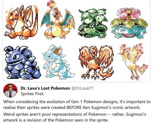 Dr. Lava's Lost Pokemon (DDrLavaYT Sprites First: When considering the ...