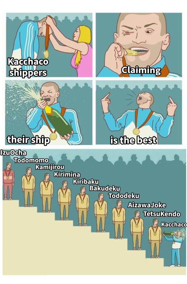 Kacchaco shippers Claiming is the best IzuOcha Todomomo Kamijirou ...