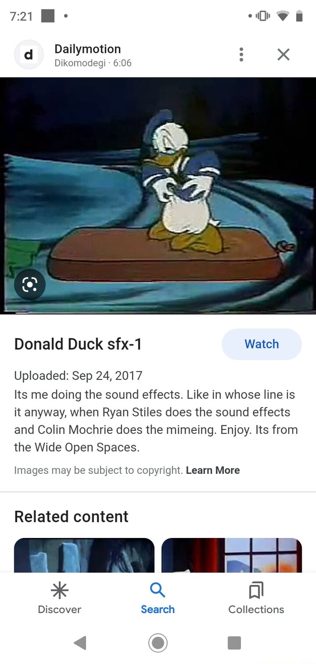 D Dailymotion Dikomodegi eoe Donald Duck sfx-1 Watch Uploaded: Sep 24 ...