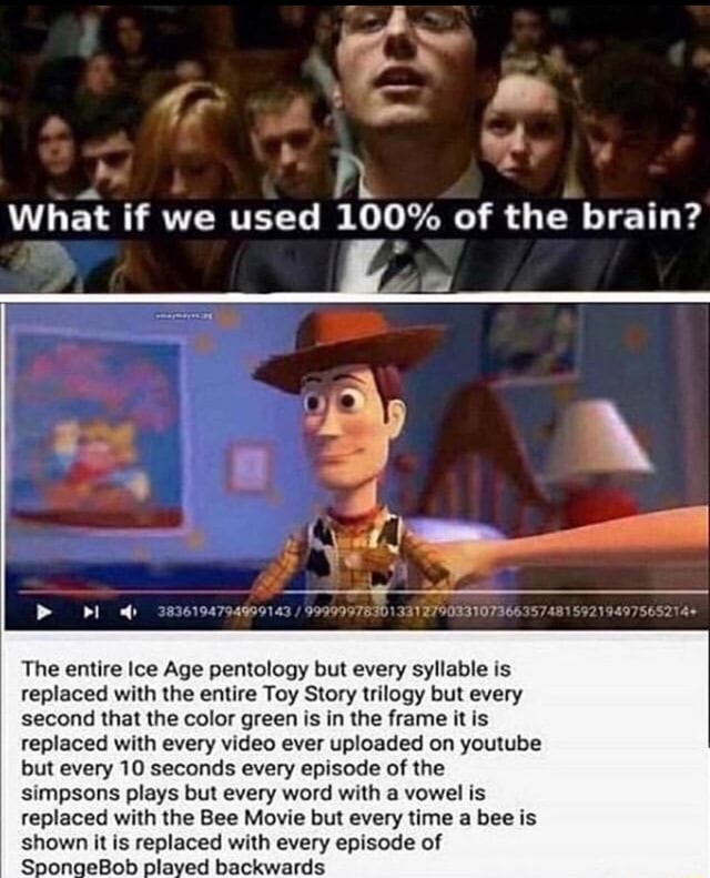 What if we used LOO% of the brain? 43 8361947949091 OF The entire Ice ...