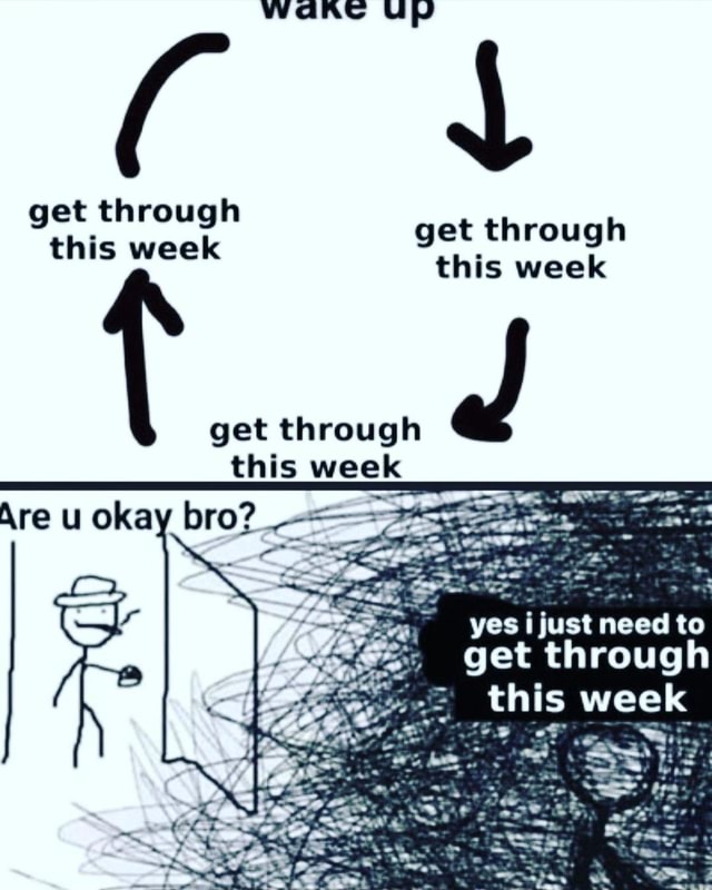 WaART Up ( A et through his week get through this week this week get ...