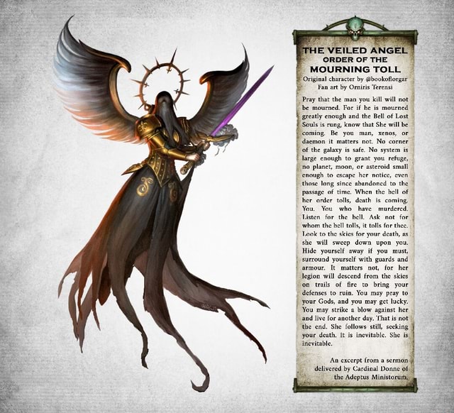 VEILED ORDER OF THE MOURNING TOLL Original character by @bookoflorgar ...
