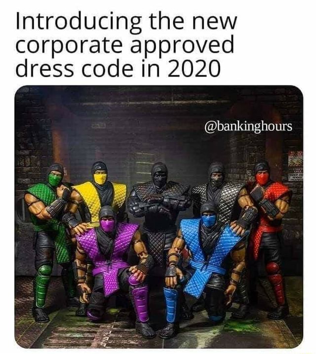 Introducing the new corporate approved dress code in 2020 - iFunny