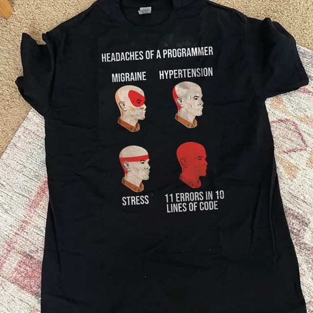 HEADACHES OF A PROGRAMMER MIGRAINE HYPERTENSION STRESS 11 ERRORS IN 18 ...