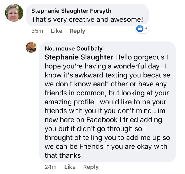 ES Stephanie Slaughter Forsyth EY That's very creative and awesome! 35m ...