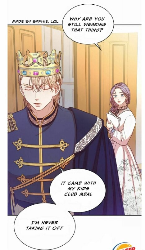 WHY ARE YOU STILL WEARING THAT THING? MADE BY SAPHIE, LOL IT CAME WITH ...