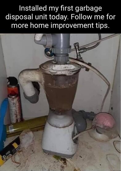 Installed my first garbage disposal unit today. Follow me for more home ...