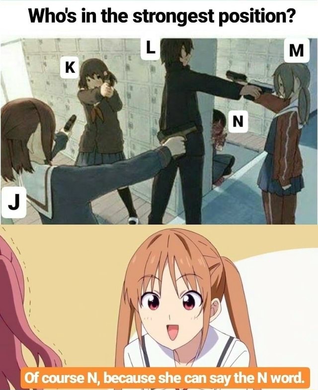 Who's in the strongest position? - iFunny