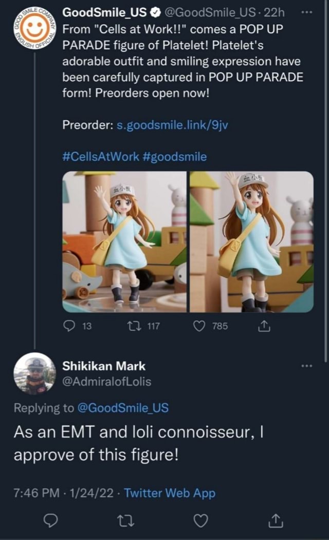 GoodSmile_US @ @GoodSmile US- From "Cells at Work!!" comes a POP UP ...