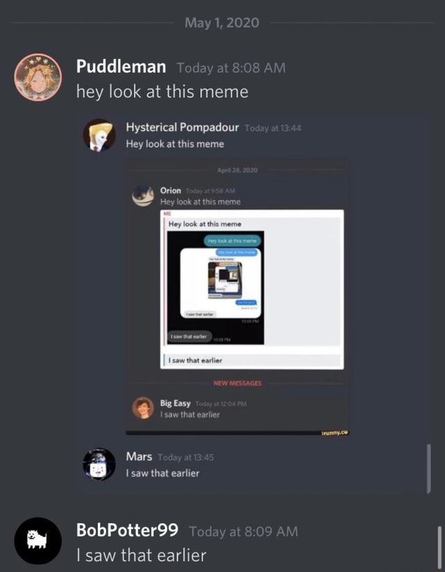 Hey look at this meme Hysterical Pompadour Hey look at this meme - iFunny