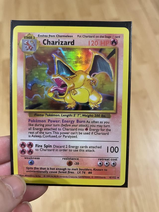 STAGE Evolves from Charmeleon Put Charizard on the Stage card ...