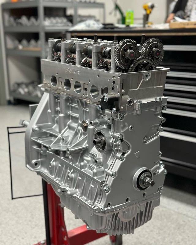 Turbo F20C s2000 with our race casting #4P #4piston #4pistonracing ...