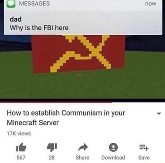 How to establish Communism in your Minecraft Server - iFunny