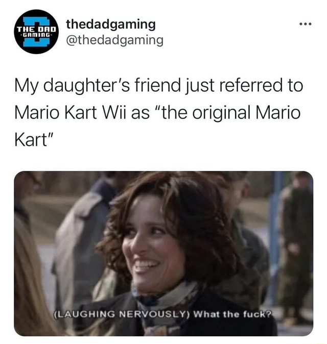Oof - THE DAD thedadgaming @thedadgaming My daughter's friend just ...