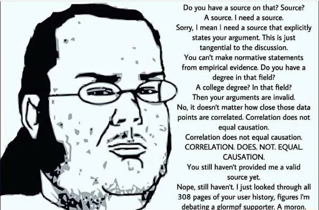 Do you have a source on that? Source? source. I need a source, Sorry, I ...