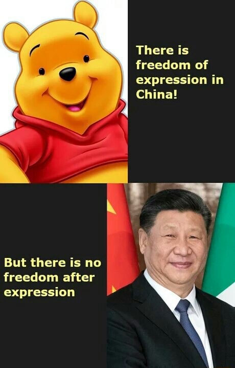 There is freedom of expression in China! But there is no freedom after ...