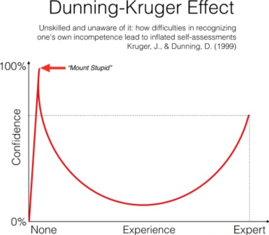 Confidence Dunning-Kruger Effect Unskilled and unaware of it: how ...