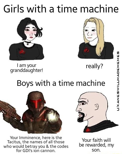 Girls with a time machine lam your really? granddaughter! Boys with a ...