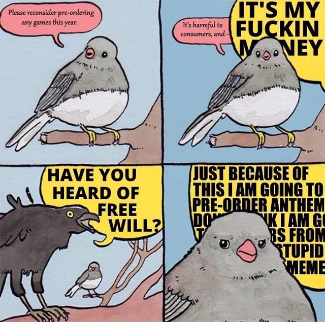 Please reconsider pre-ordering EARD OF - iFunny