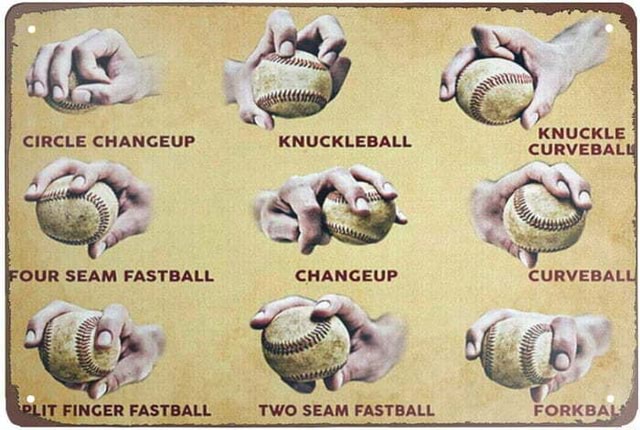 CIRCLE CHANCEUP KNUCKLEBALL IR SEAM FASTBALL CHANGEUP FINGER TWO SEAM ...