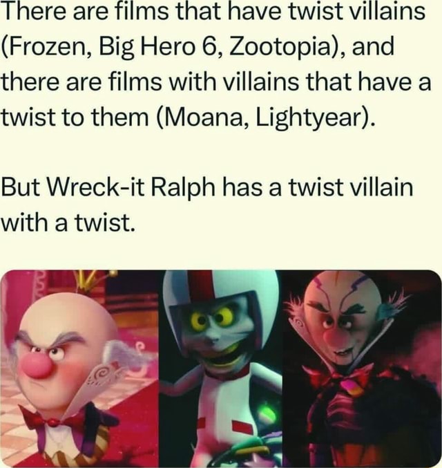 There are rims that have twist villains (Frozen, Big Hero 6, Zootopia ...