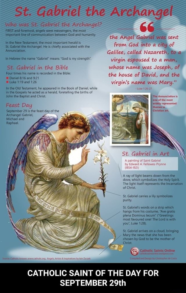St. Gabriel the Archangel Who -was St.-Gabriel the Archangel? 66 FIRST ...