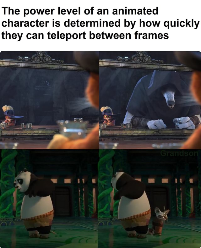 The power level of an animated character is determined by how quickly ...