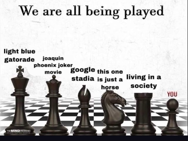 We are all being played light blue gatorade joaquin phoenix joker vie ...