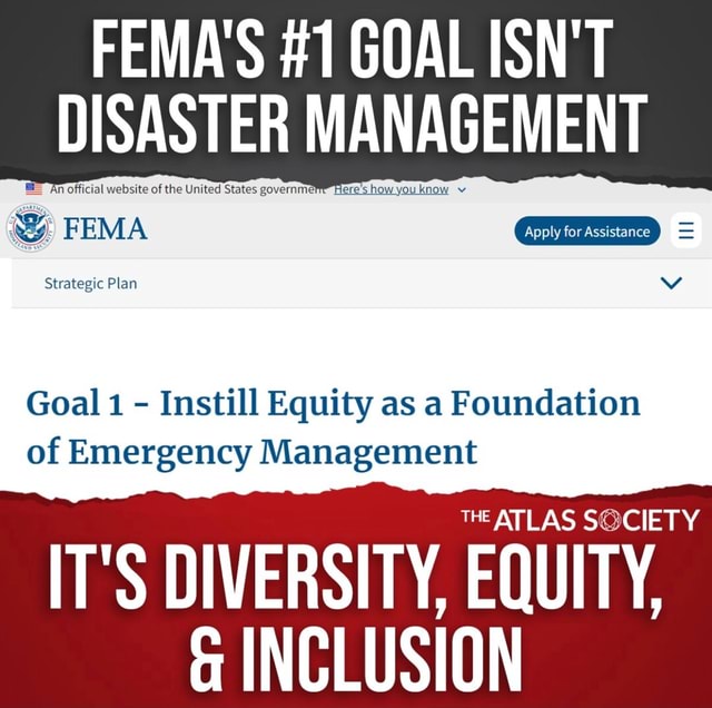 FEMA'S #1 GOAL ISN'T DISASTER MANAGEMENT FEMA Apply for Assistance Plan ...