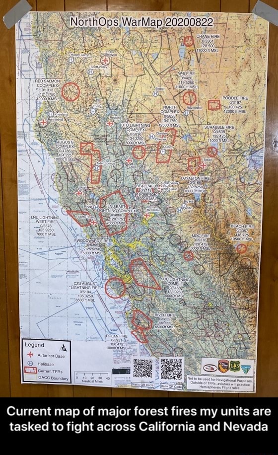 20200822 Current map of major forest fires my units are tasked to fight ...