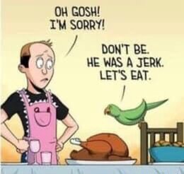 OH GOSH! Tw SORRY! / yonT oe. HE WAS A JERK. LETS EAT. - iFunny