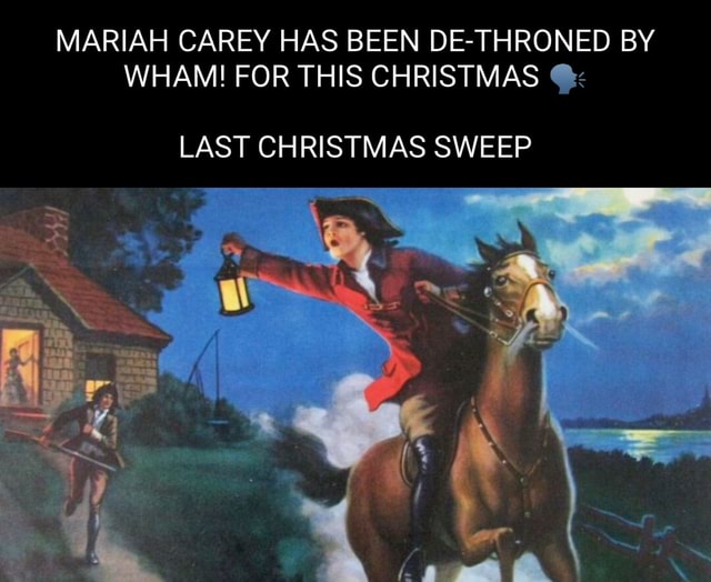 MARIAH CAREY HAS BEEN DE-THRONED BY WHAM! FOR THIS CHRISTMAS LAST ...