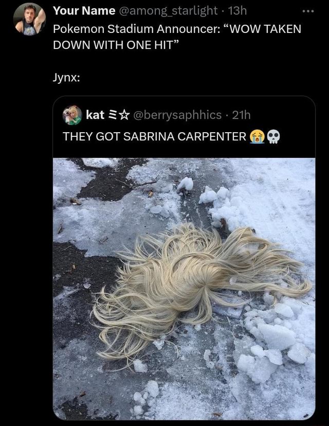 Rule - rule Your Name @among starlight Pokemon Stadium Announcer: "WOW ...